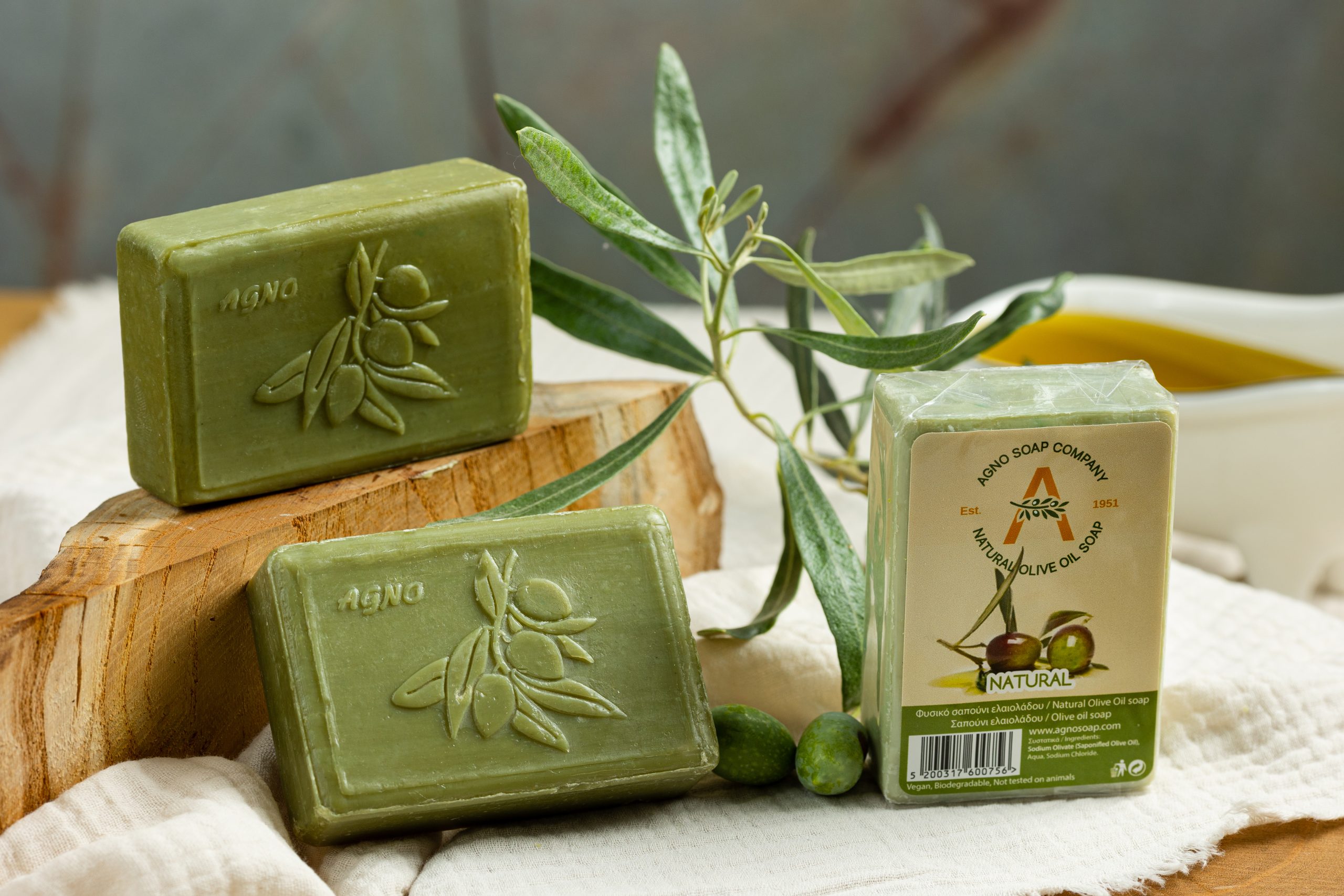 Pure Natural Olive Oil Soaps